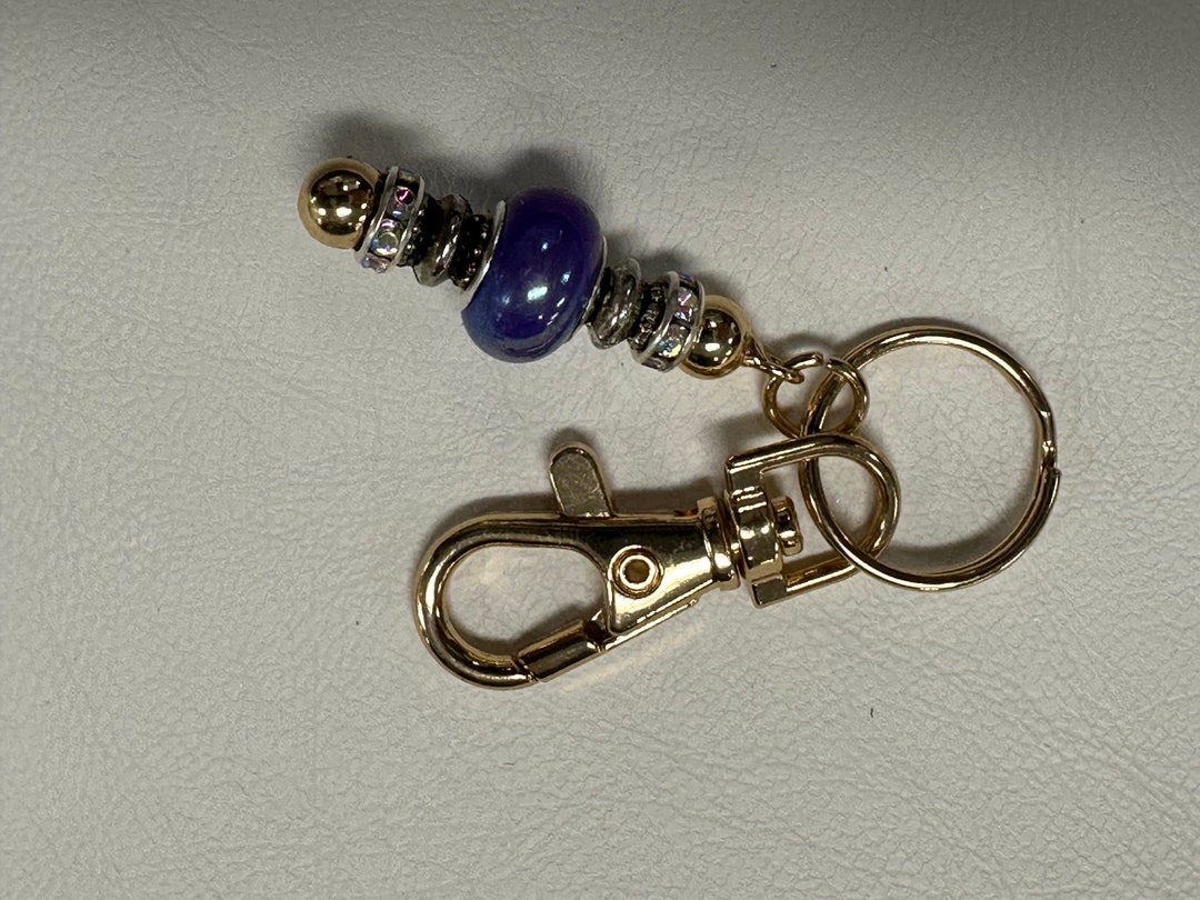 Blinged Key Chain (short) - Etsy