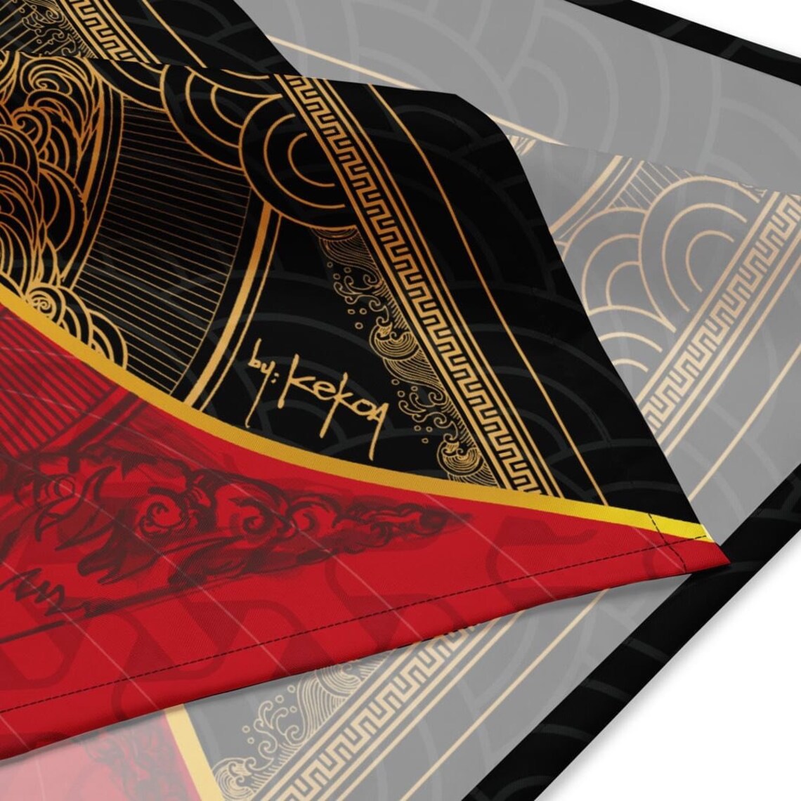 Oni Bandana | Samurai Mask Inspired | 鬼 おに | Face Armor Menpo 面頬 ...