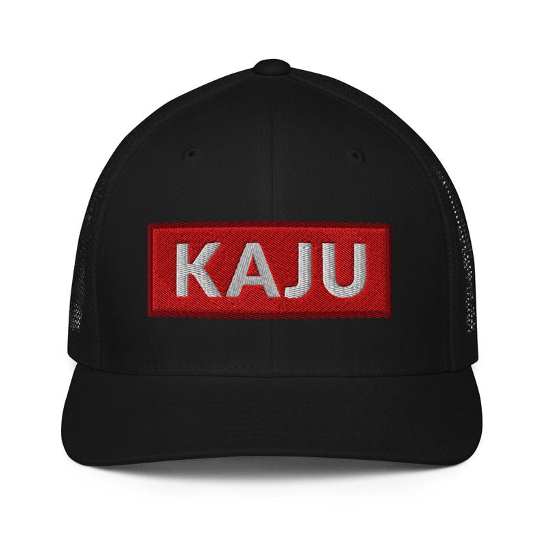1947 KAJU Black Trucker Hat (puff Edition) | Hawaiian Style Martial ...