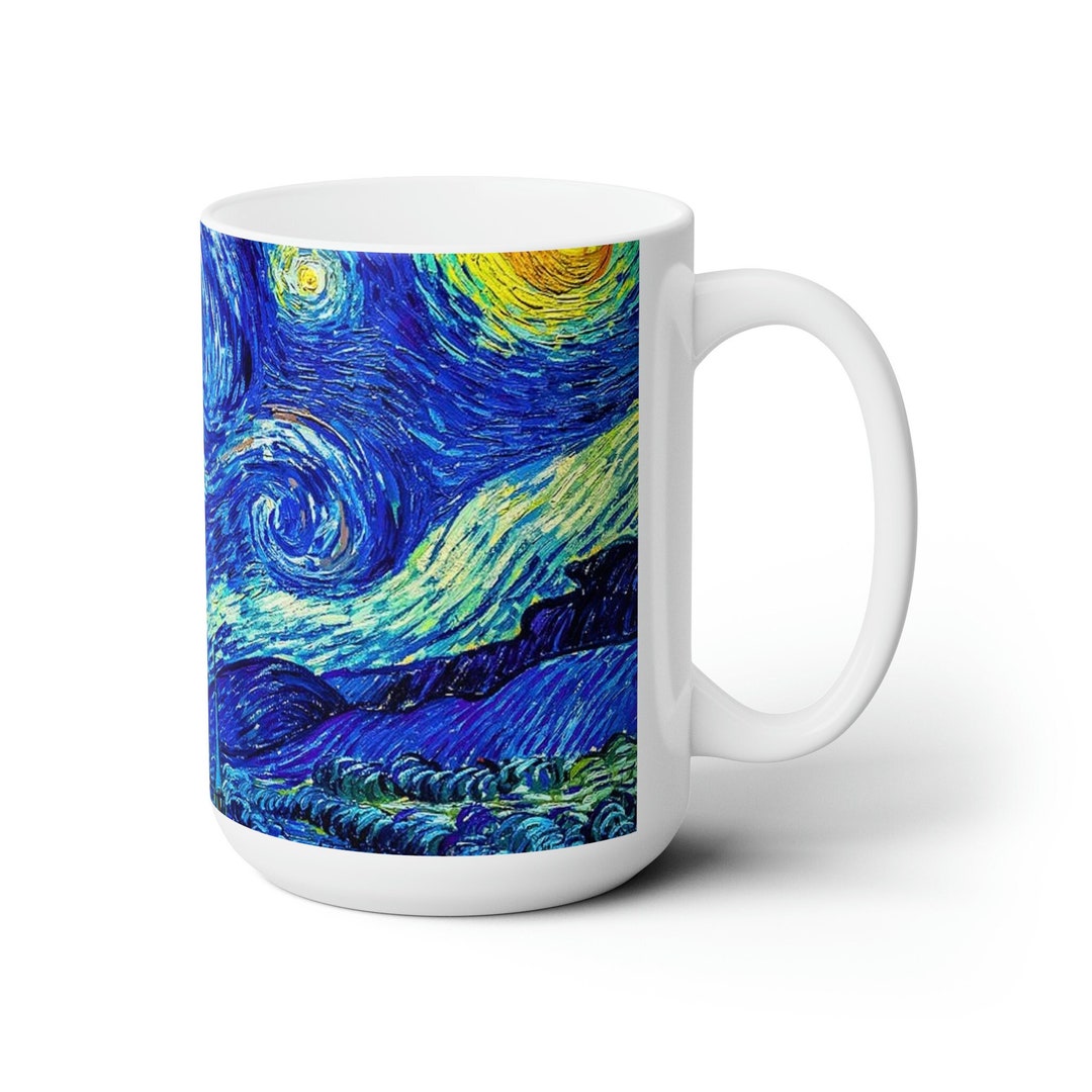 Starry Night Mug Starry Night Coffee Mug 11 Oz Ceramic Van Gogh Mug Van ...