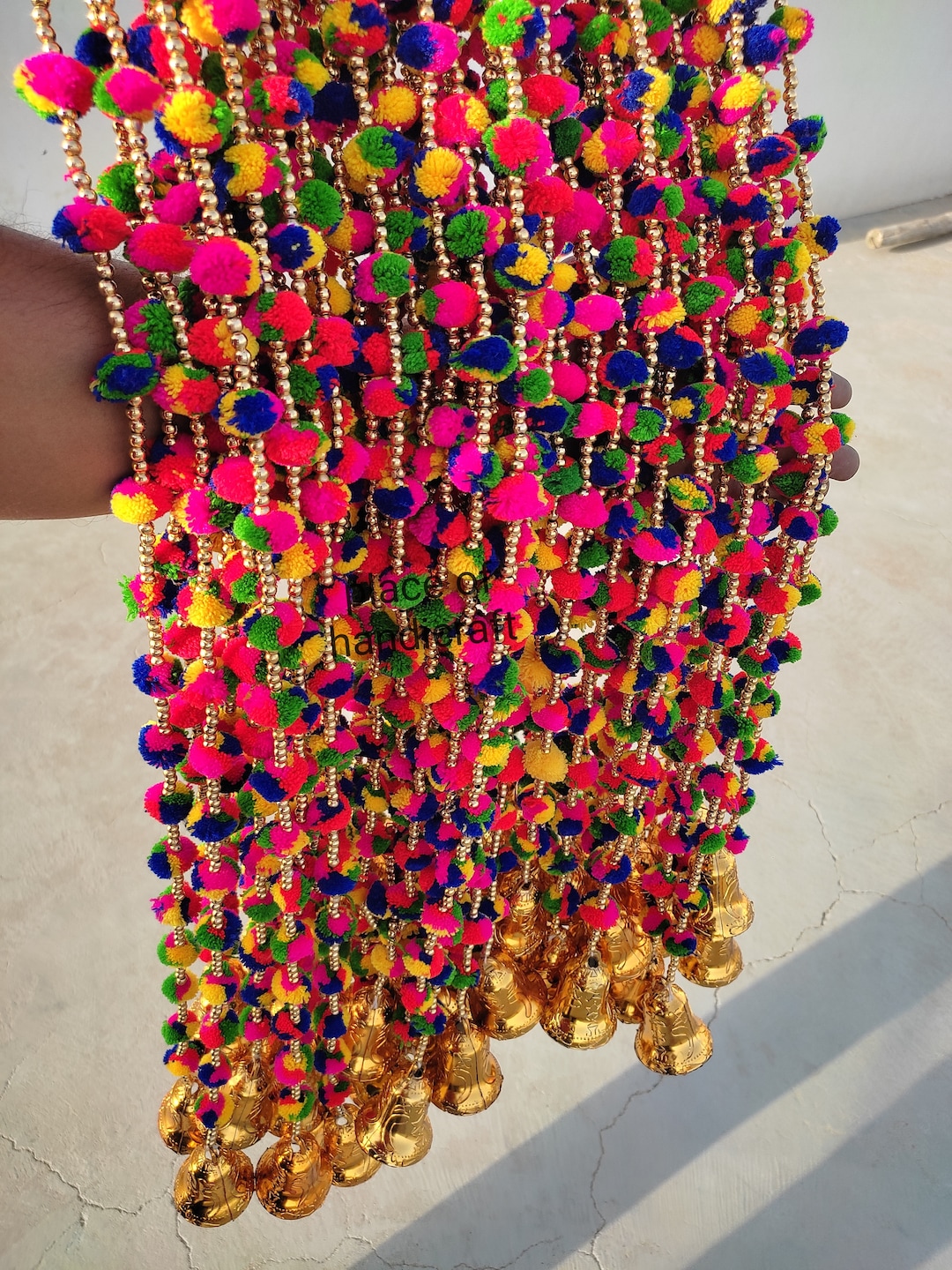 50 PC FREE SHIPPING Mix Indian Pom Pom Christmas Wedding Decoration ...