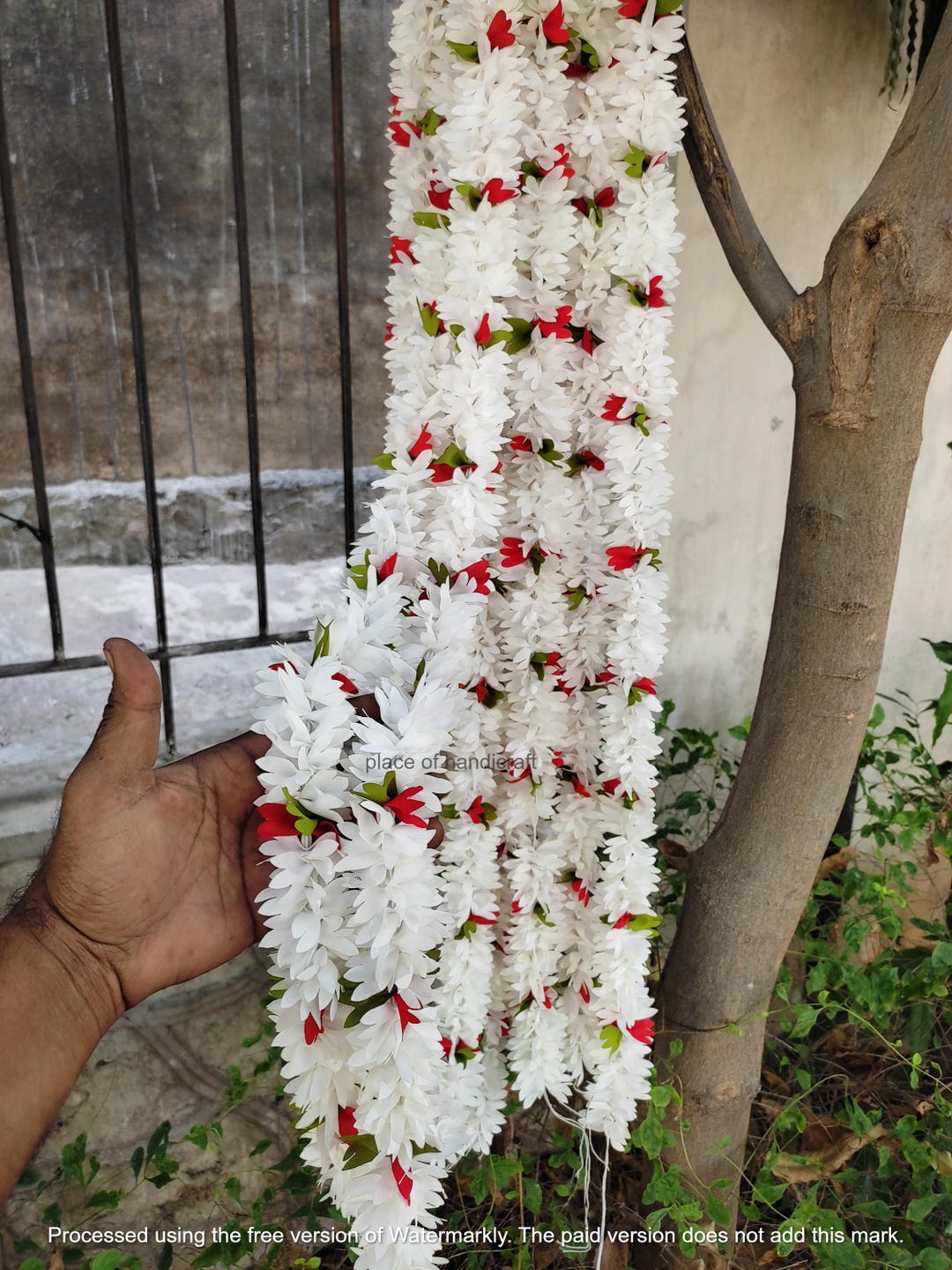 10 Pc Jasmine Flower Garland for Wedding Decoration Mandap Decoration ...