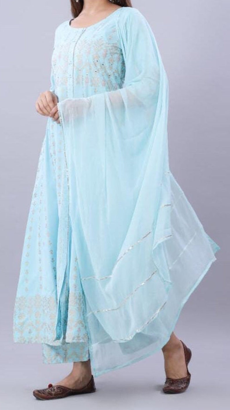 Naira Cut Suit Set set of 3salwar Kameez, Readymade Party/ethnic Indian ...