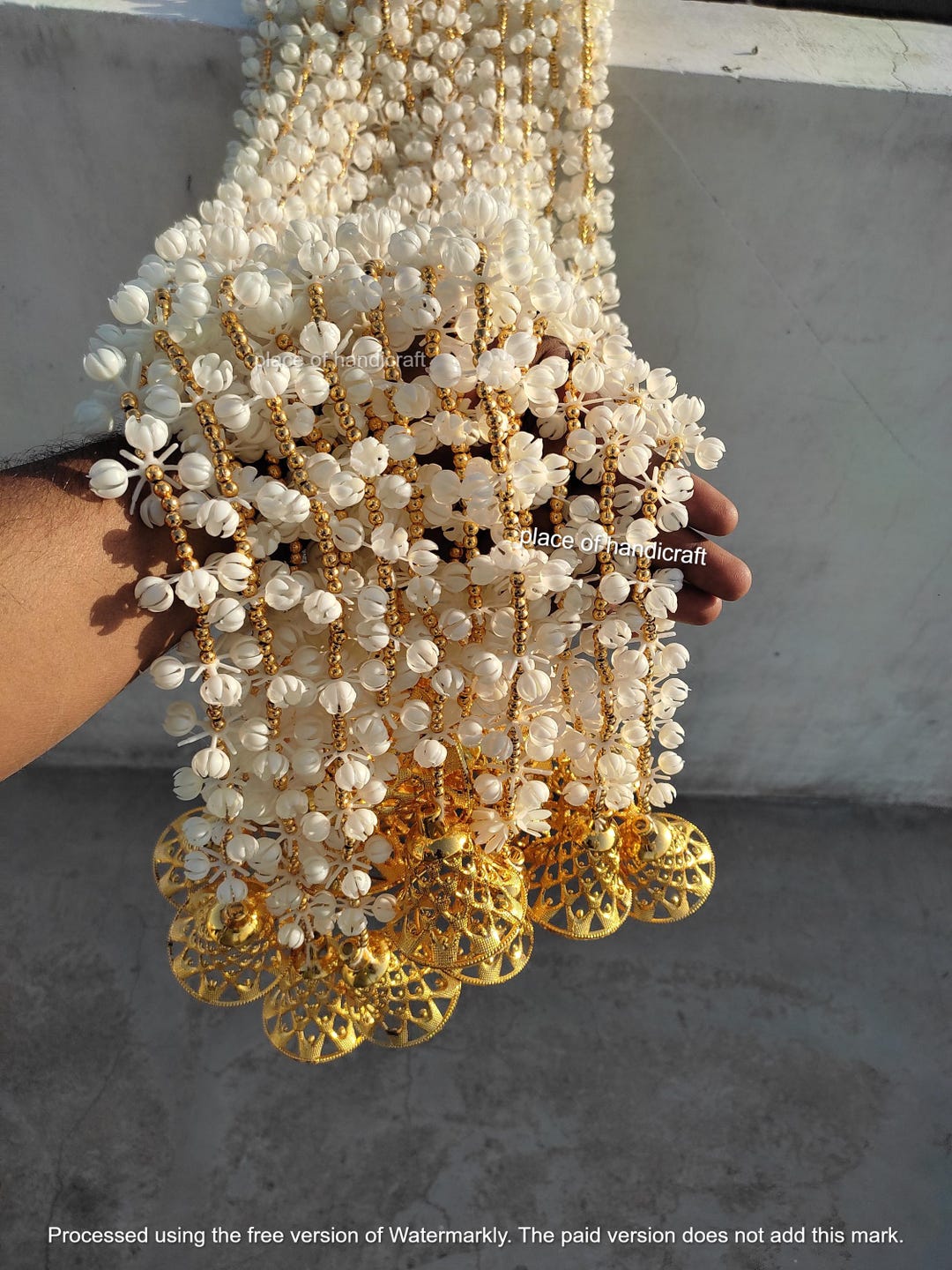 50 PC Free Shipping Artificial Mogra/jasmine Buds Garlands Ladi for ...