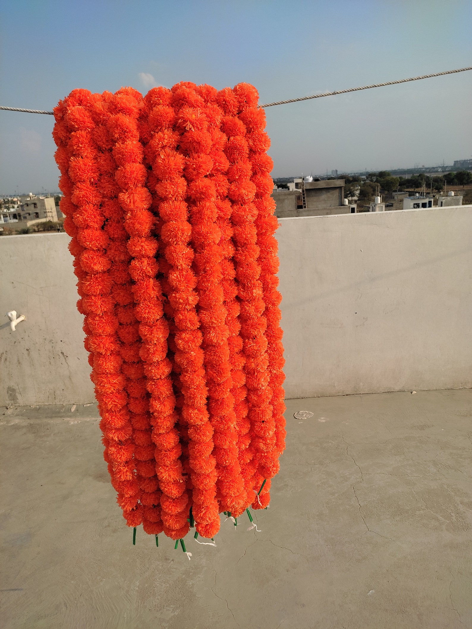50 Pc SALE ON Indian Wedding Marigold Flower Artificial Decorative ...