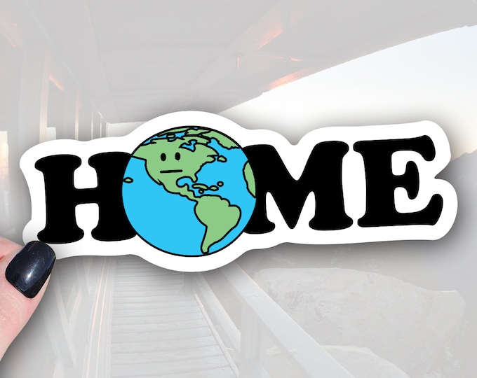 Earth Decal Vinyl Car Decal Window Decal Laptop Decal Vinyl Sticker - Etsy