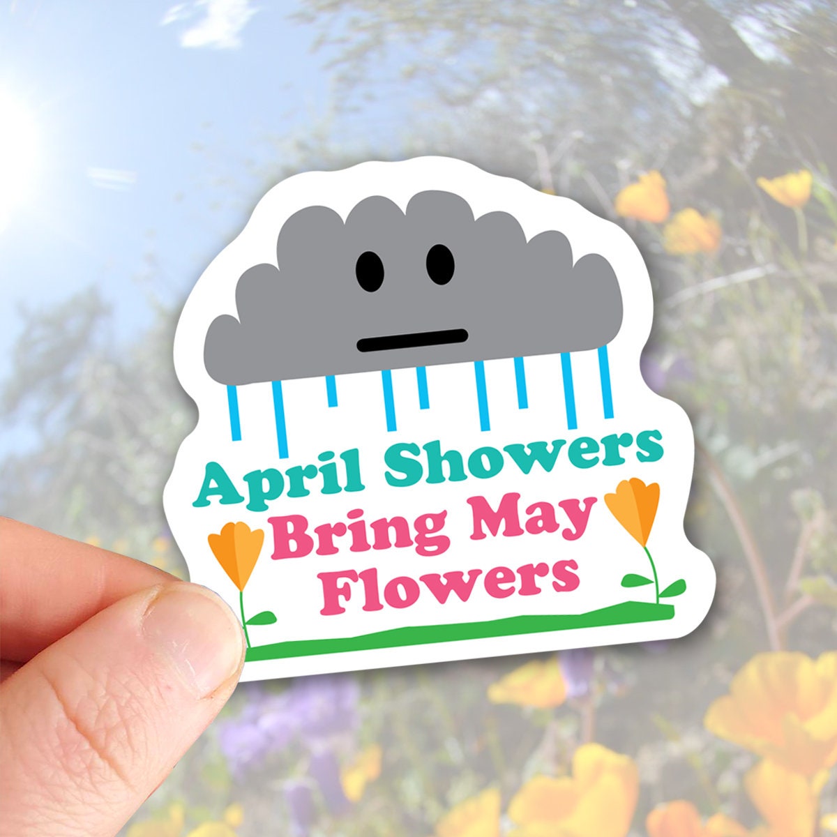 April Showers Banner