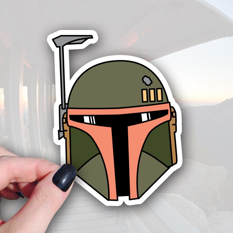 Boba Fett Stickers - Etsy