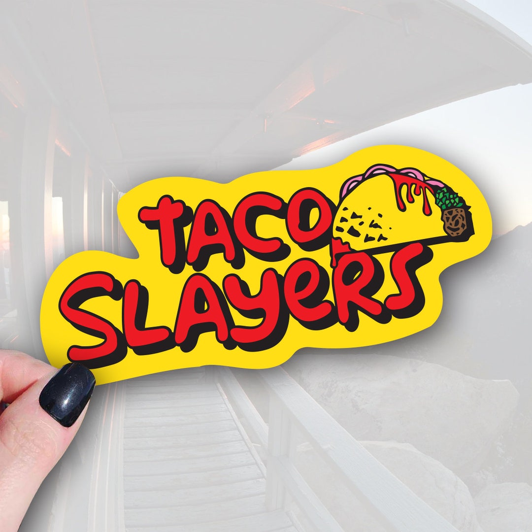 Taco Sticker - Homer Simpson Style - Waterproof for Laptops Water ...