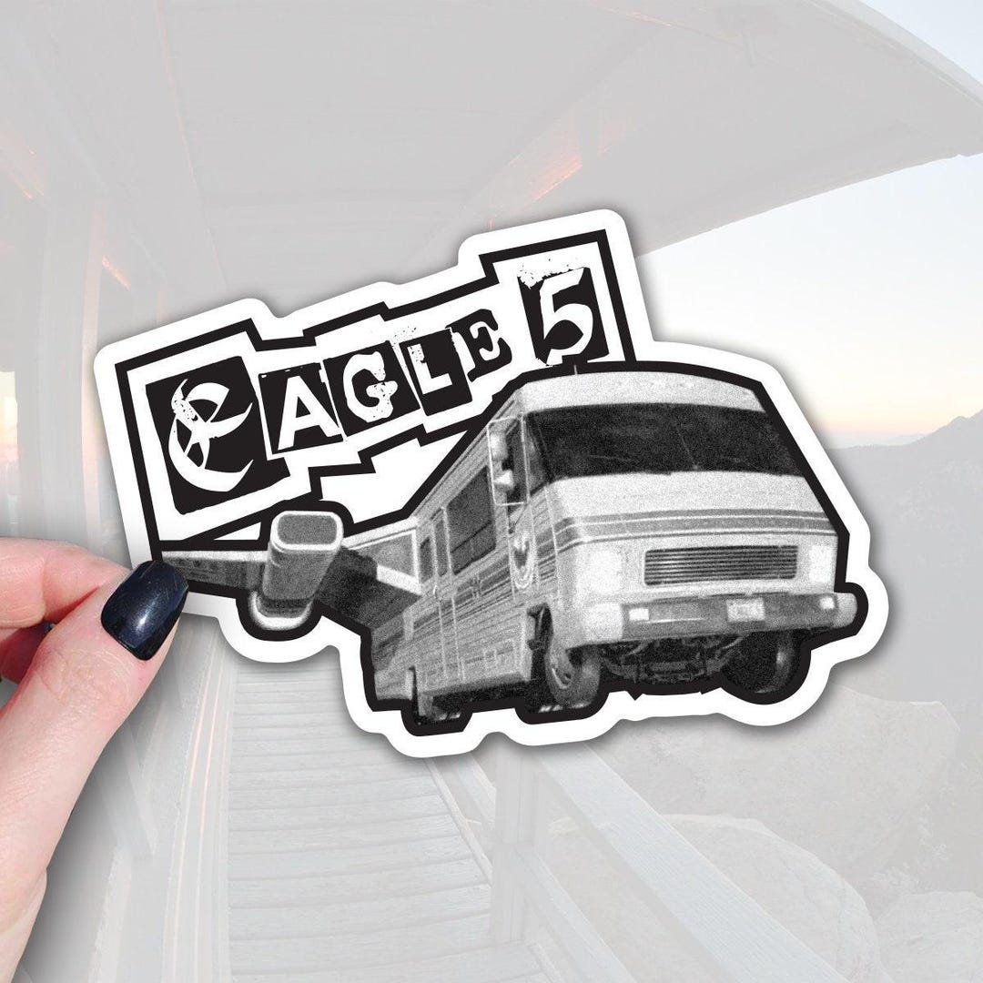 Spaceballs Punk Sticker: 90s Eagle Design, 3in Waterproof Decal - Etsy