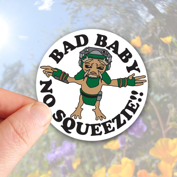 Bad Baby No Squeeze - Etsy