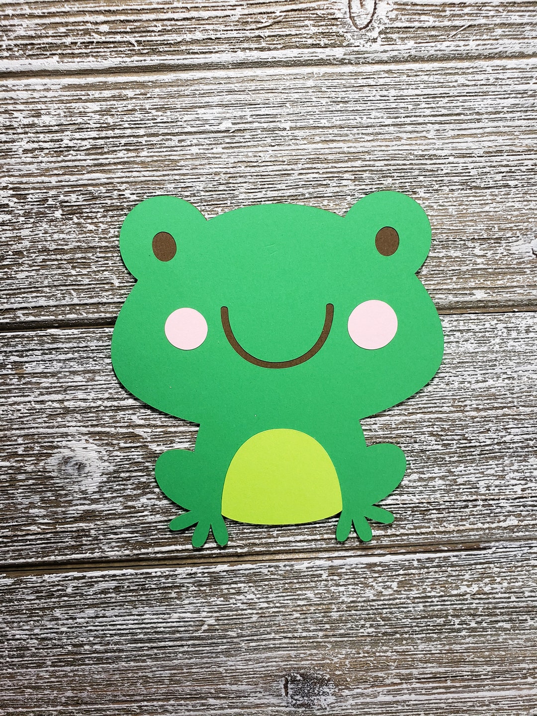 Frog Cutout - Etsy