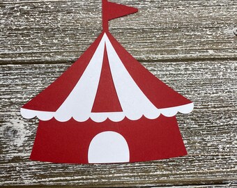 Circus Tent Cutout - Etsy