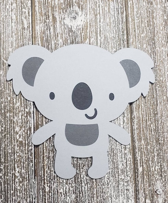 Koala Cutout | Etsy