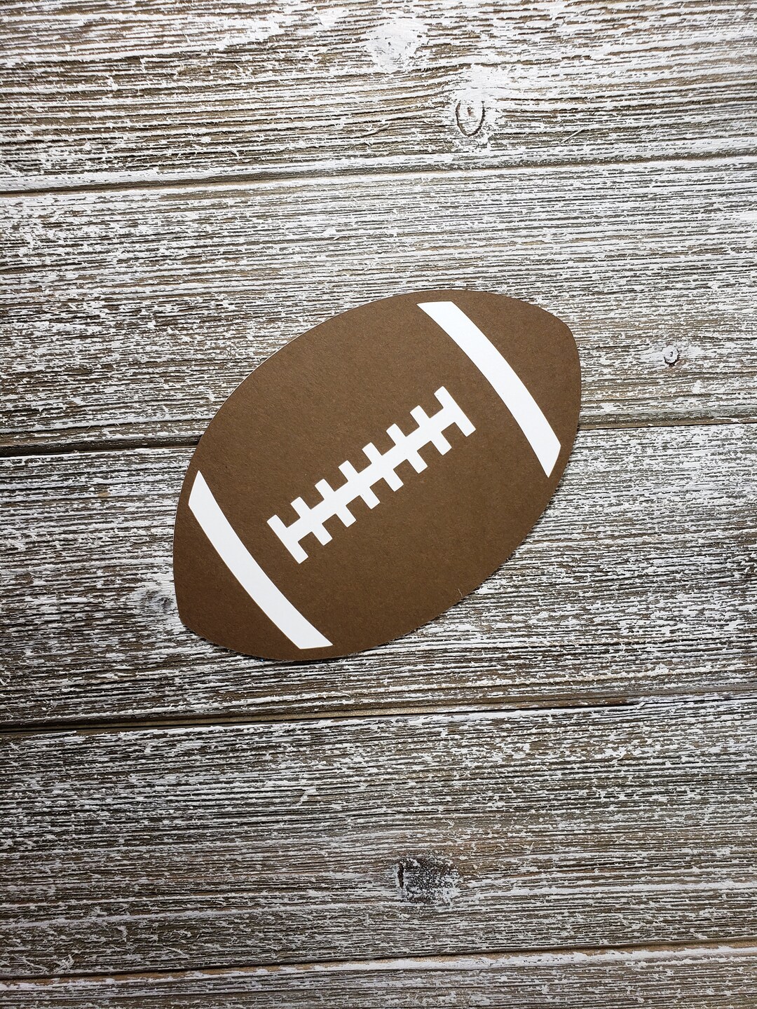 Football Cutout - Etsy