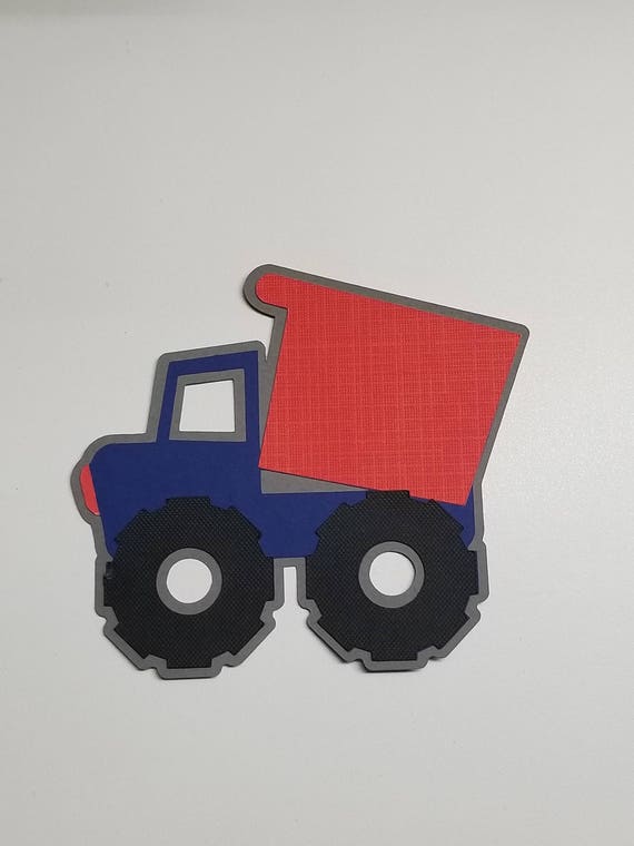 Dump Truck Cutout Choose Colors | Etsy