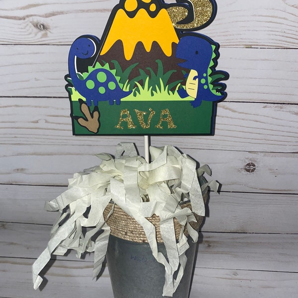 Volcano Cake Topper - Etsy