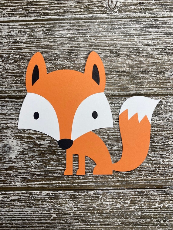 Fox Cutout - Etsy