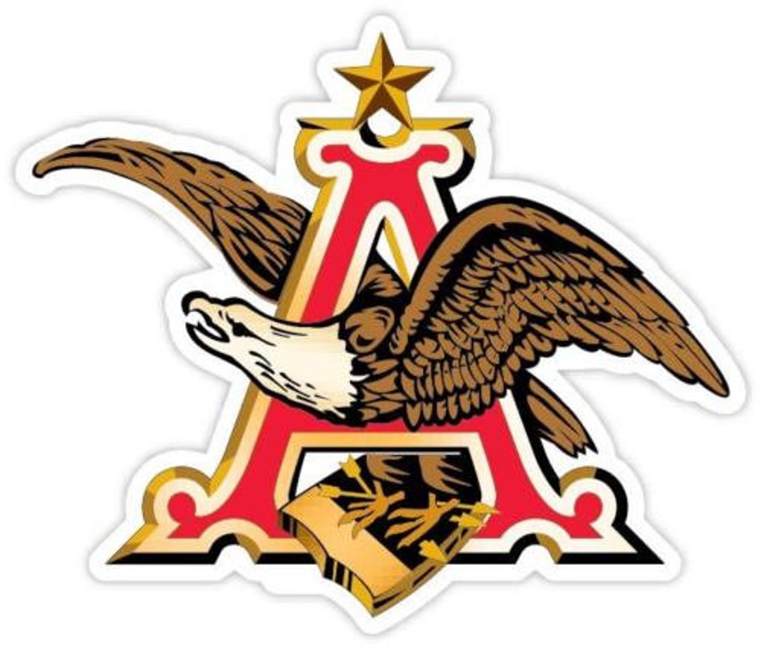 ANHEUSER BUSCH Sticker Decal * SIZES* Beer Car Bumper Window Bar Wall ...