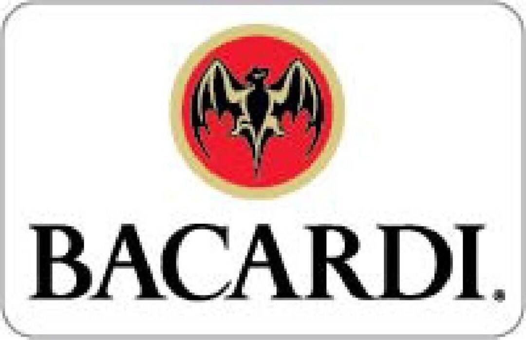 BACARDI Sticker Decal *DIFFERENT SIZES* Rum Alcohol Car Bat Bumper Bar ...