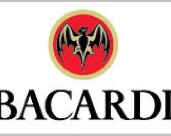 Bacardi Sticker - Etsy