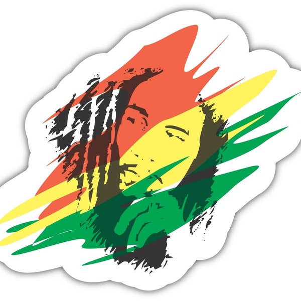 Bob Marley Bumper Sticker - Etsy