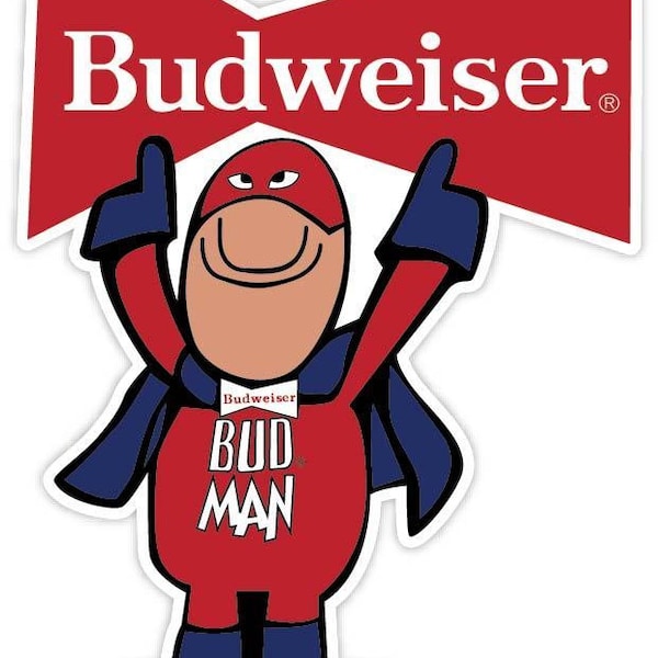 Bud Man Sticker - Etsy