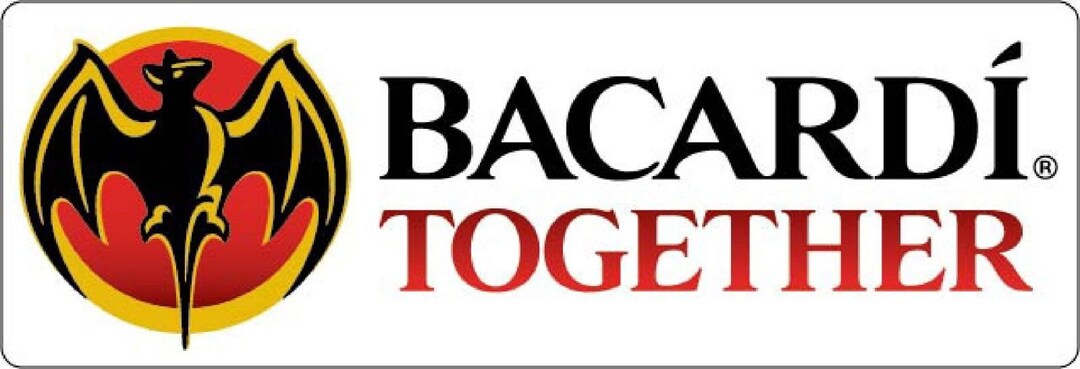 BACARDI TOGETHER Sticker Decal *SIZES* Rum Alcohol Bumper Bar Wall - Etsy