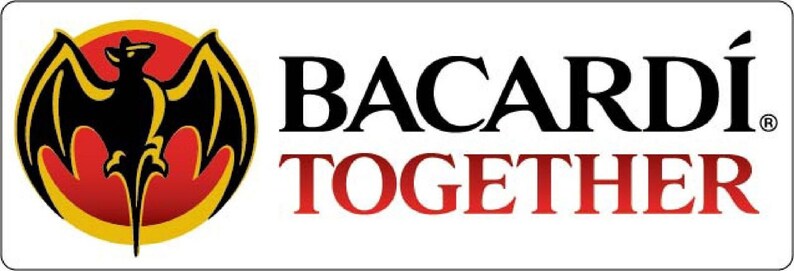 BACARDI TOGETHER Sticker Decal *SIZES* Rum Alcohol Bumper Bar Wall - Etsy