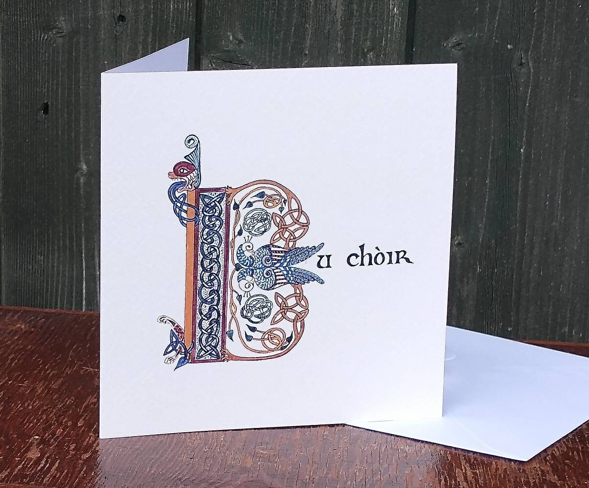 Celtic Artwork Greetings Card - Etsy