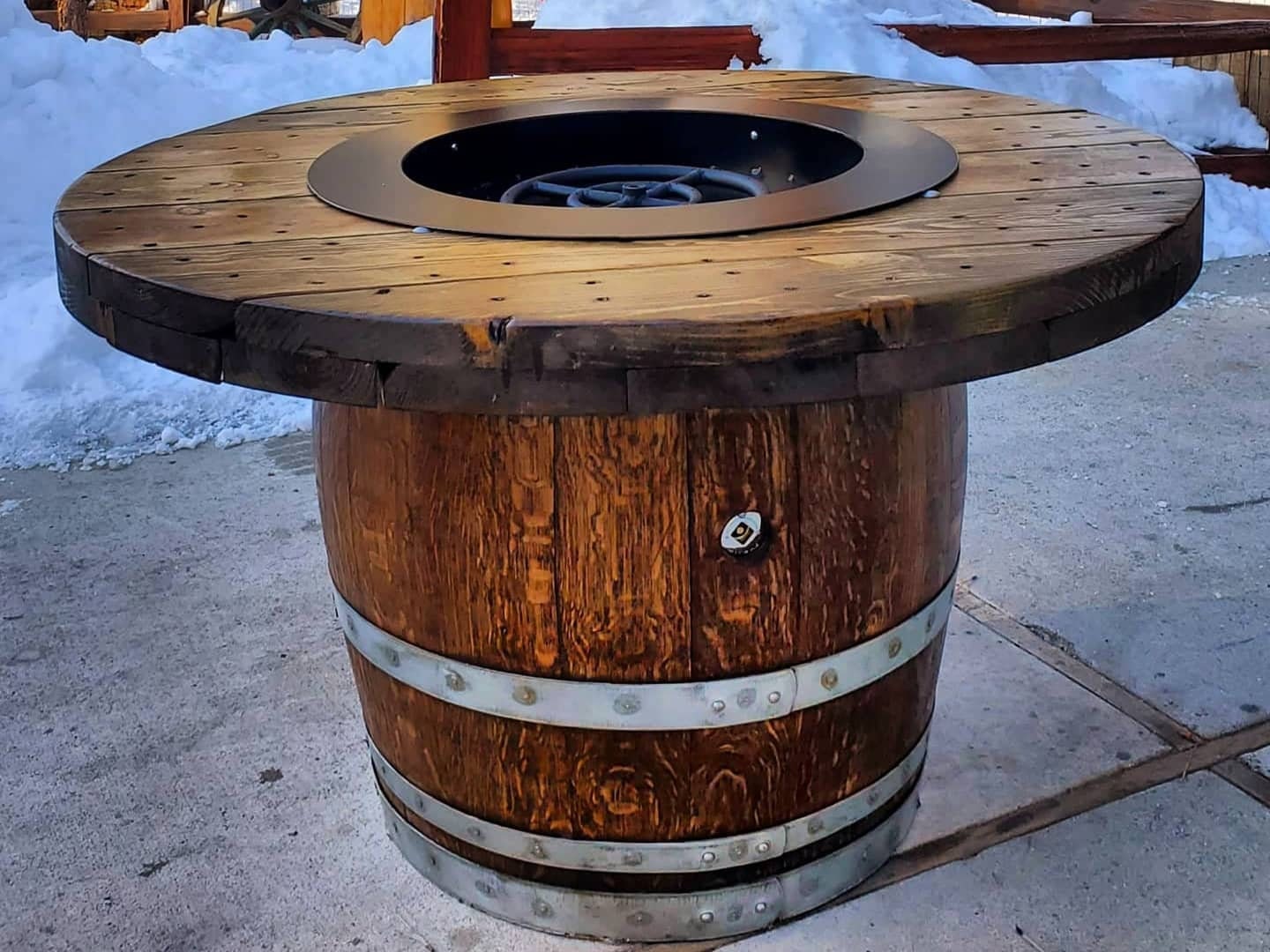 Wine Barrel Fire Pit - Etsy