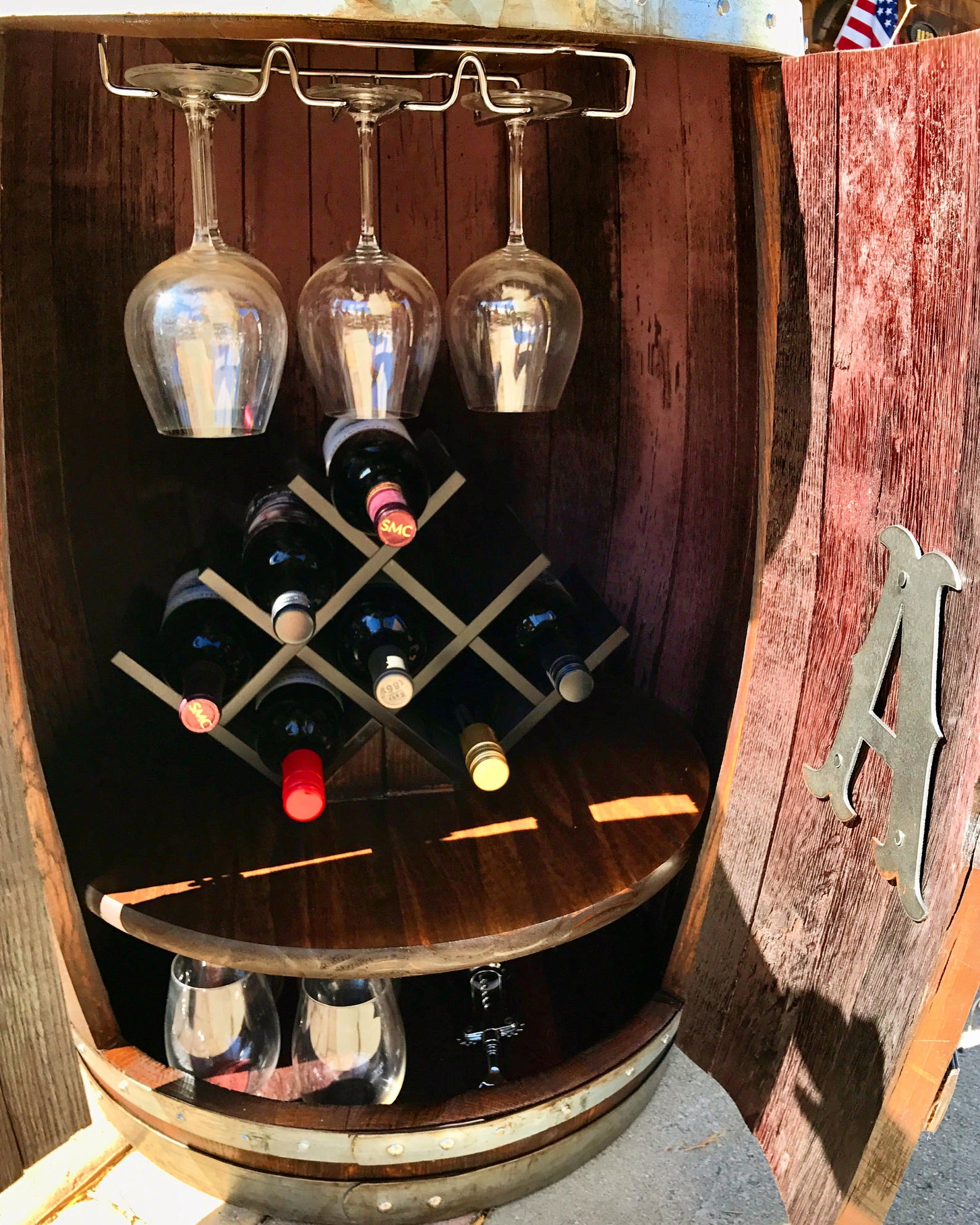 Wine Barrel Table - Etsy