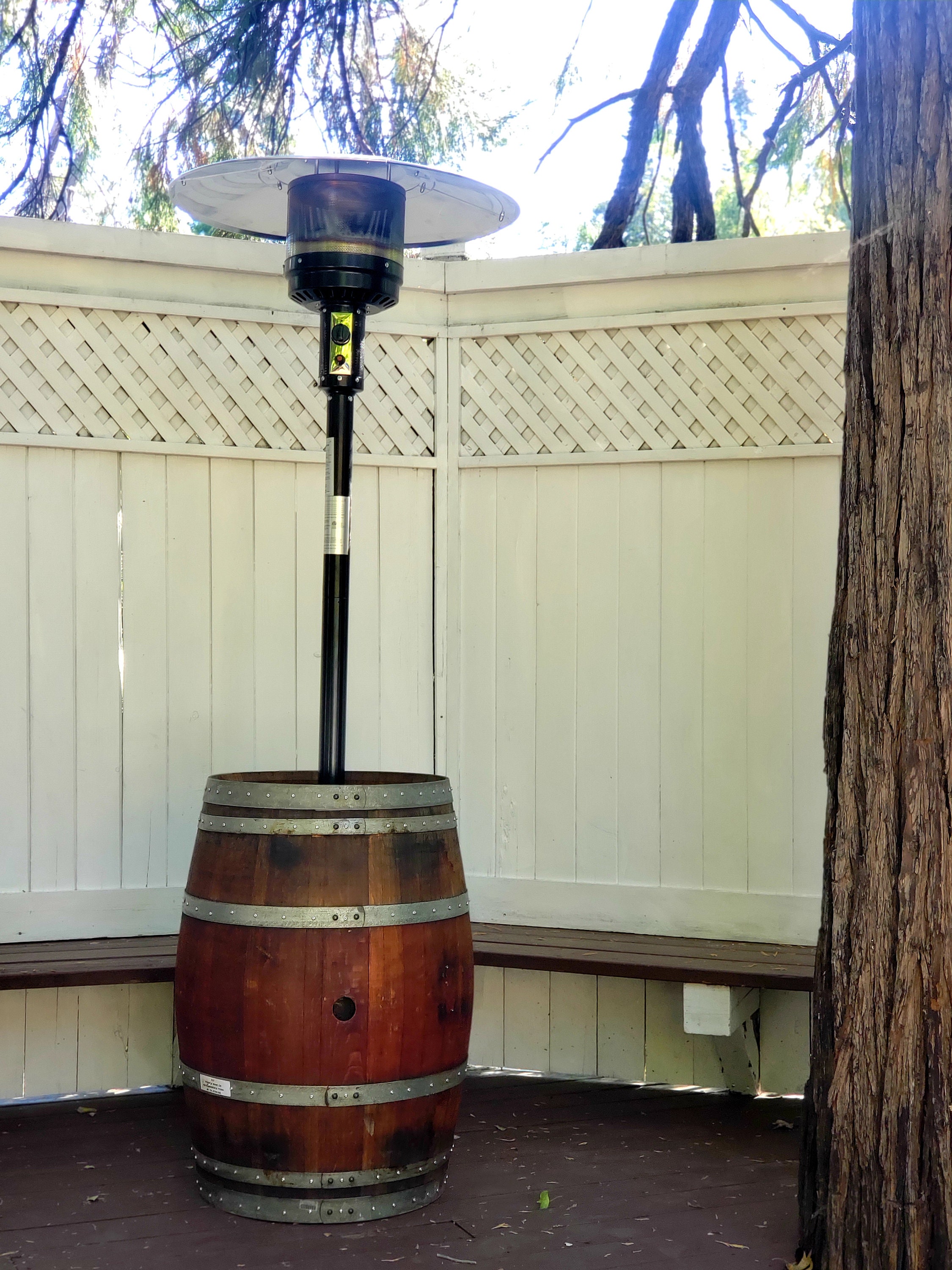 Wine Barrel Patio Heater - Etsy