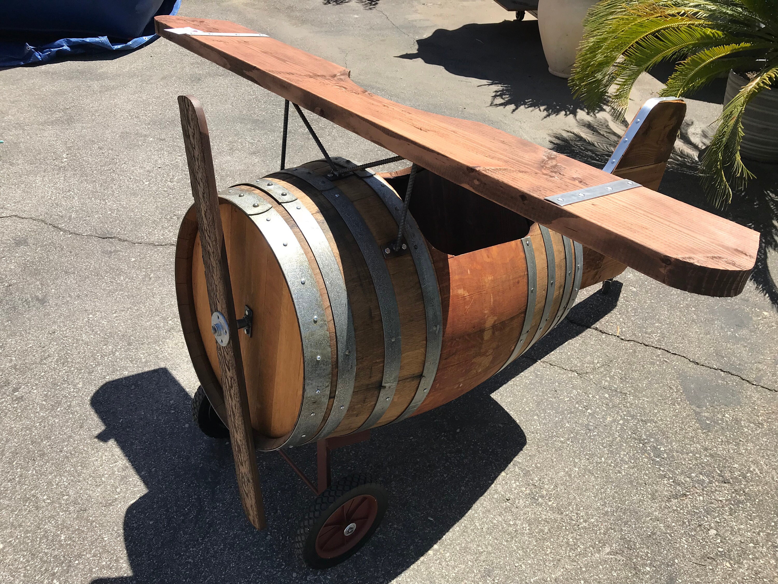 Wine Barrel Airplane - Etsy España