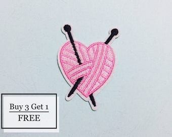 Heart patches | Etsy