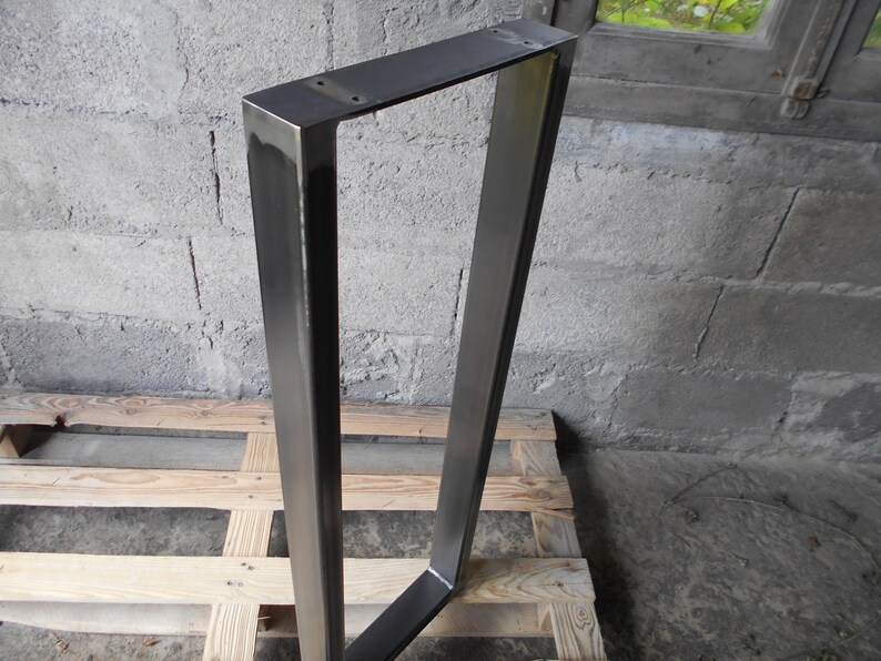 Pied de console industriel Pied tube acier Console - Etsy France