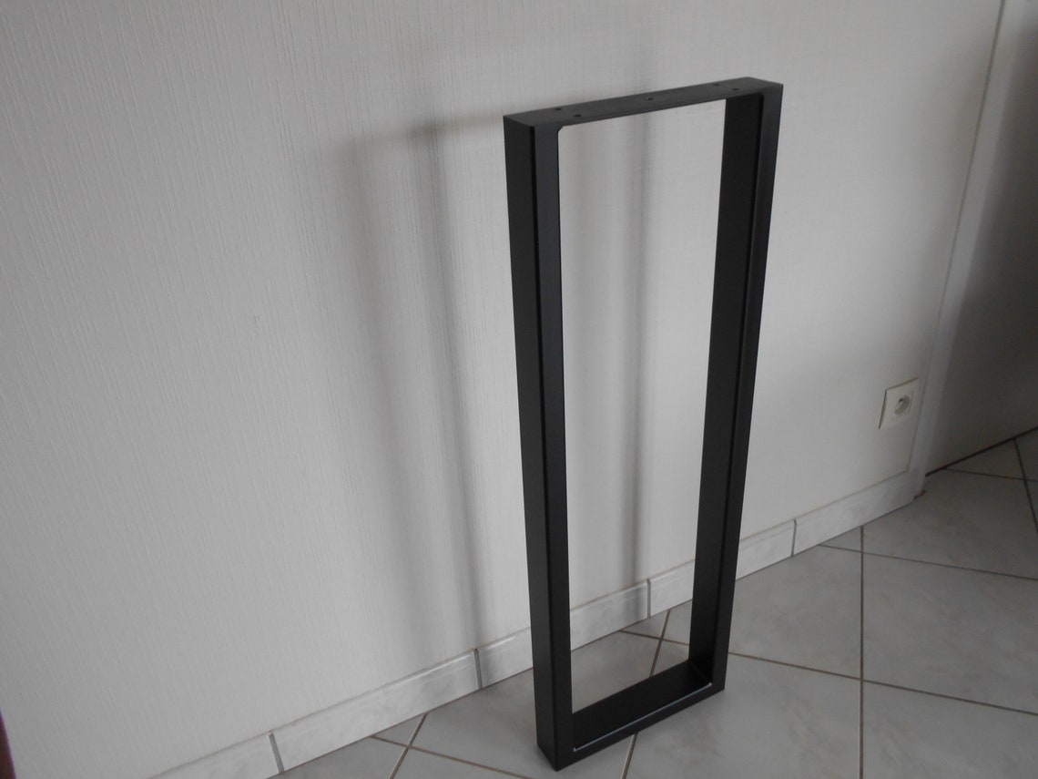 Pied de console industriel Pied tube acier Console - Etsy France