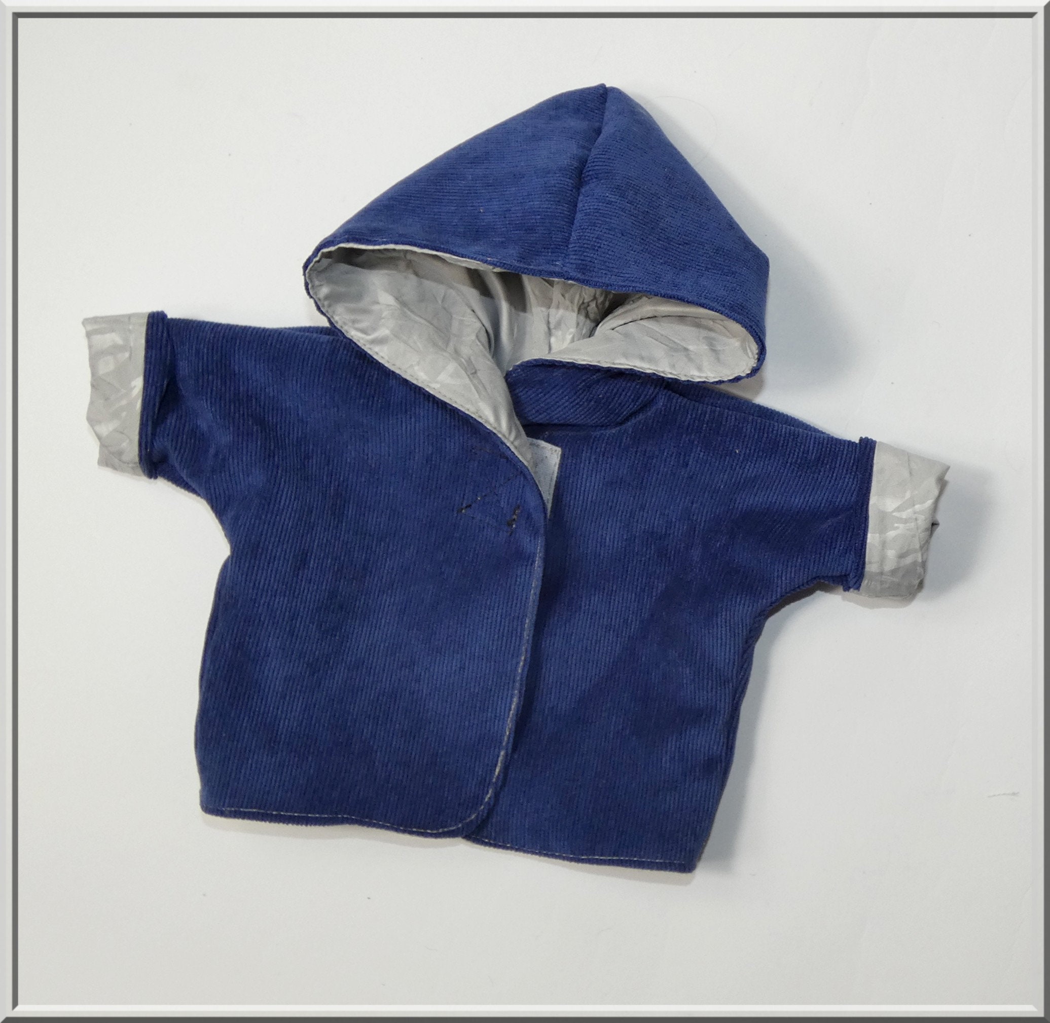 Tutoriel Et Patron Veste Avec Capuche Pour Poupon Mon Premier - Etsy