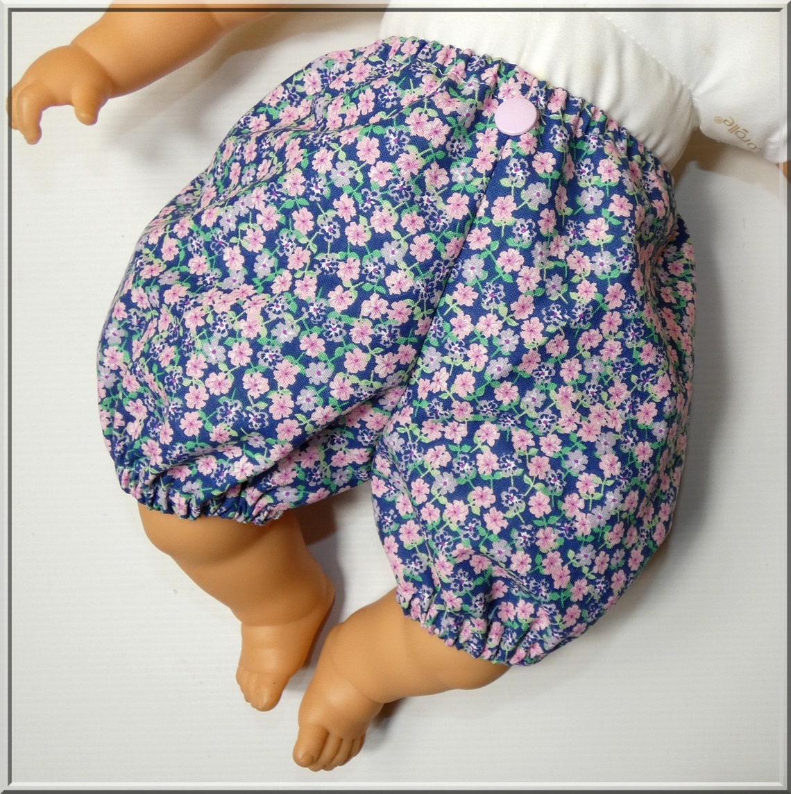 Bloomer Tutorial and Pattern for a 42 Cm Baby Doll, DIY Sewing for Baby ...
