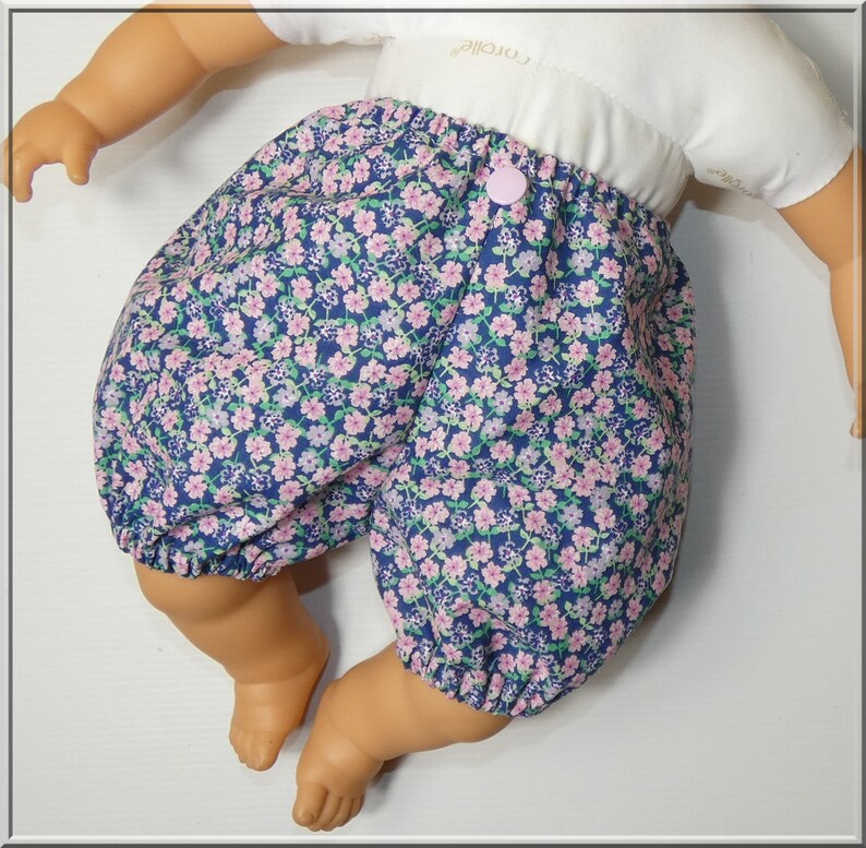 Bloomer Tutorial and Pattern for a 42 Cm Baby Doll, DIY Sewing for Baby ...