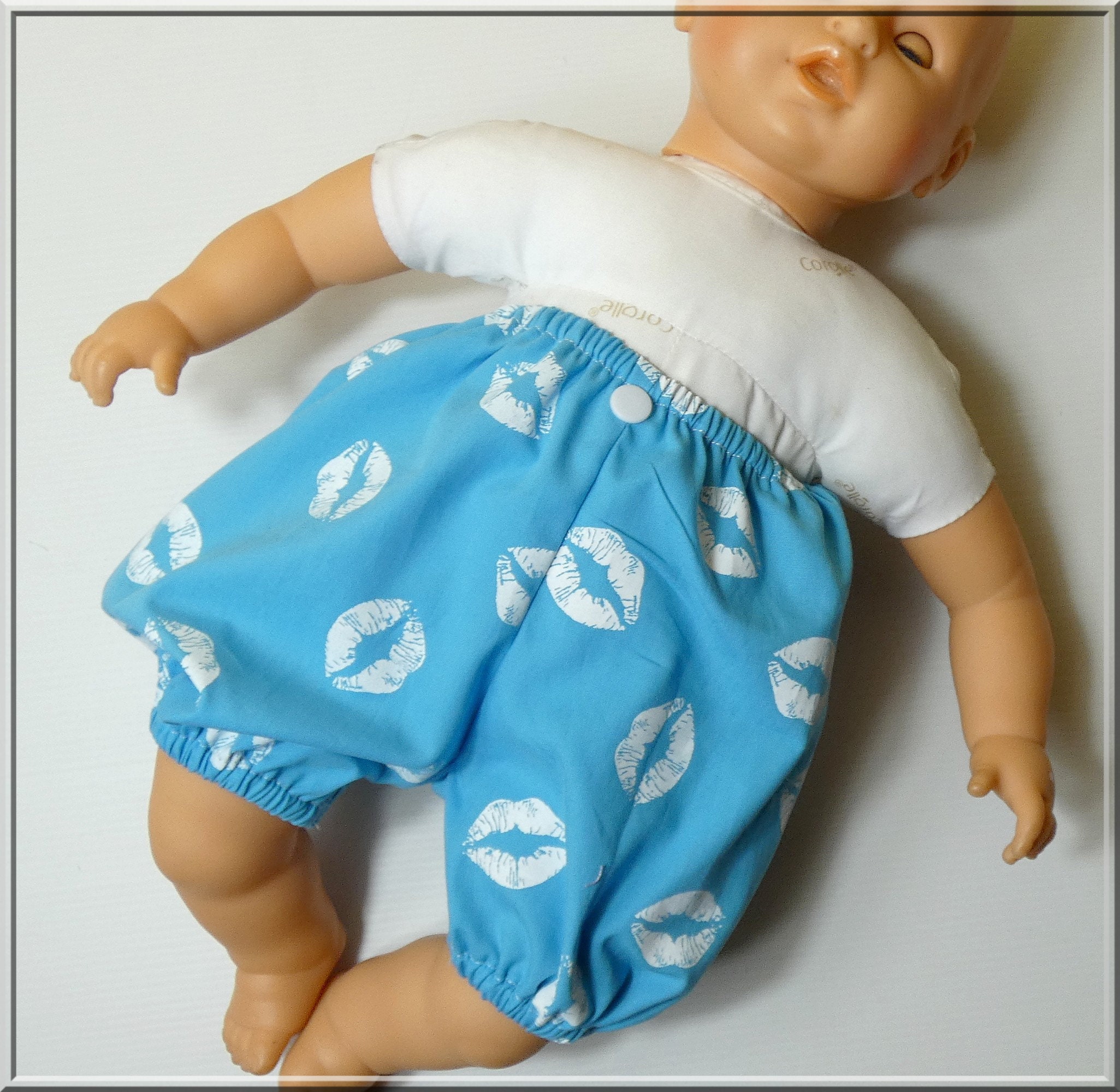 Bloomer Tutorial and Pattern for a 42 Cm Baby Doll, DIY Sewing for Baby ...
