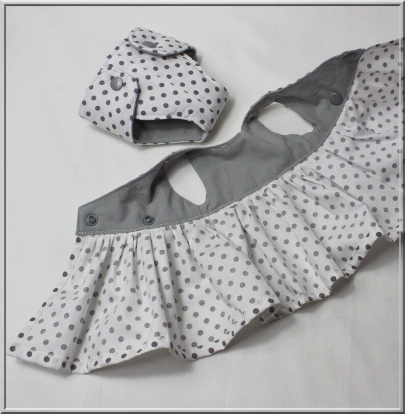 Patron et tutoriel robe cache-coeur et couche pour | Etsy