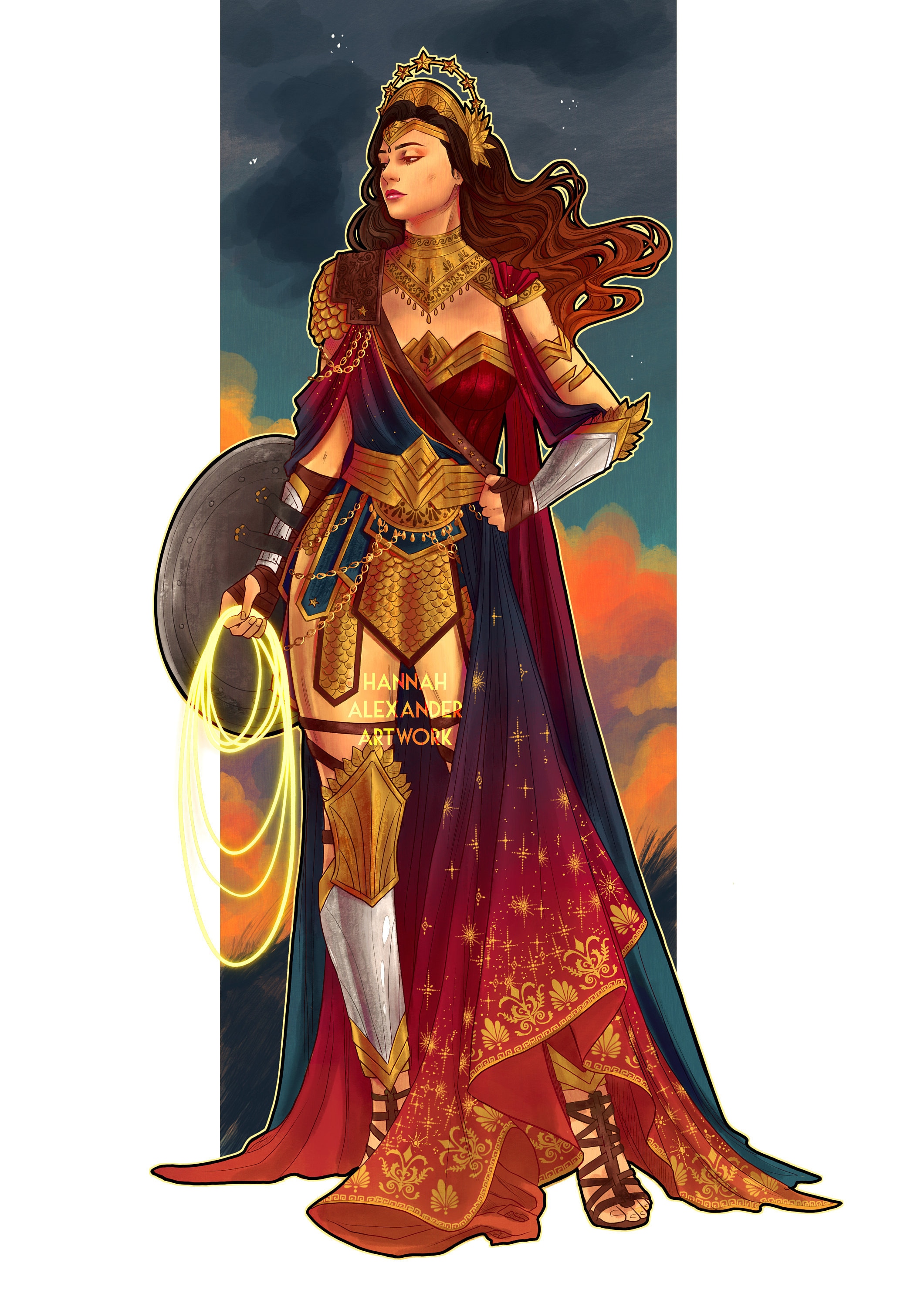 A3 Print: Diana | Etsy