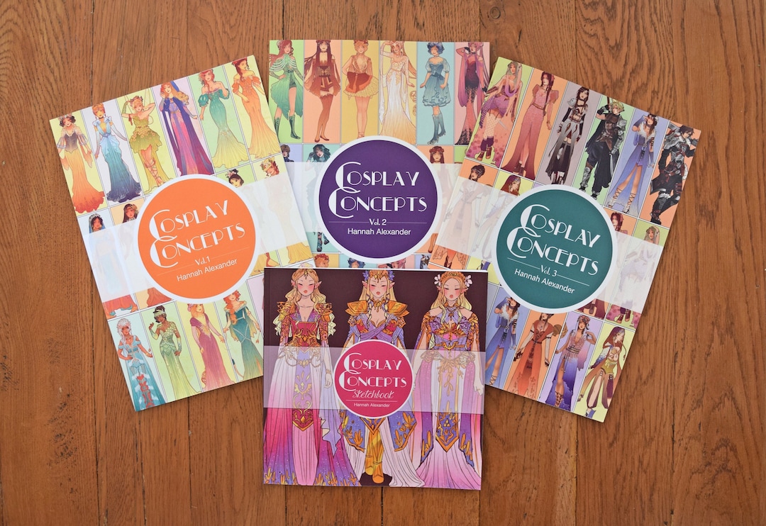 Cosplay Concepts Art Books - Etsy