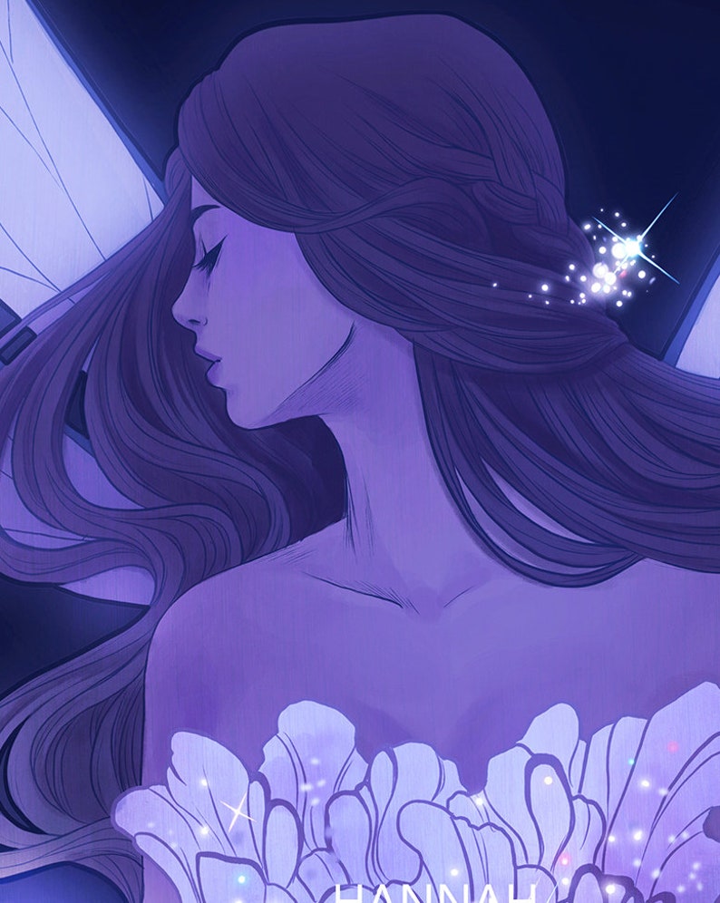 A4 Prints: Dawn and Midnight Fairies | Etsy