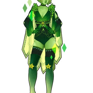 Crystal Gems Postcard Set - Etsy