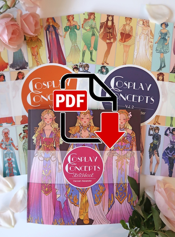 DIGITAL BOOKS Cosplay Concepts Complete Collection | Etsy
