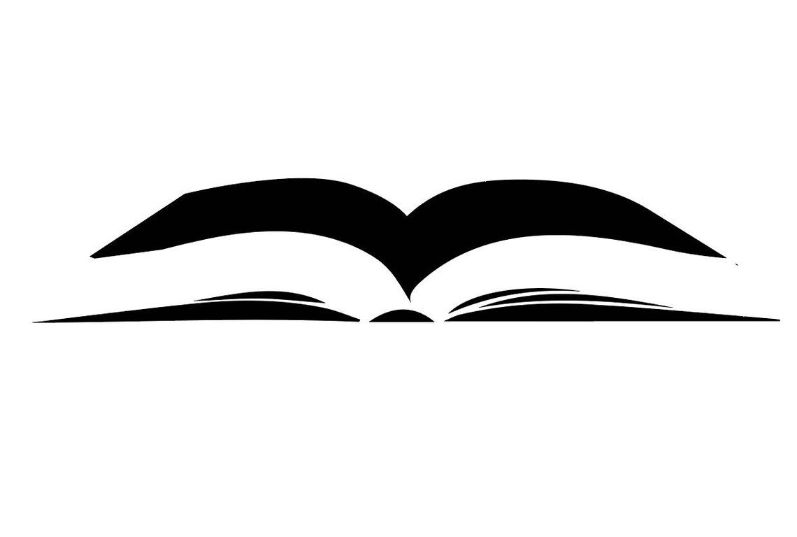 Open Book .svg File for Vinyl - Etsy