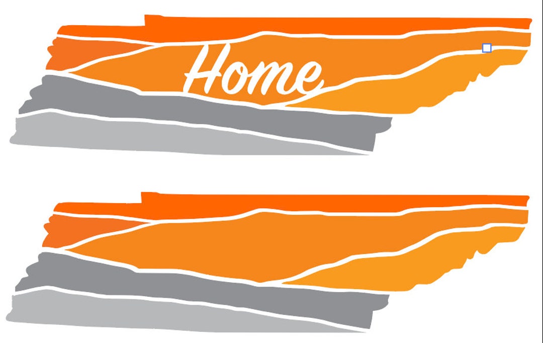 VOL Decal Tennessee State Home .SVG File for Vinyl - Etsy