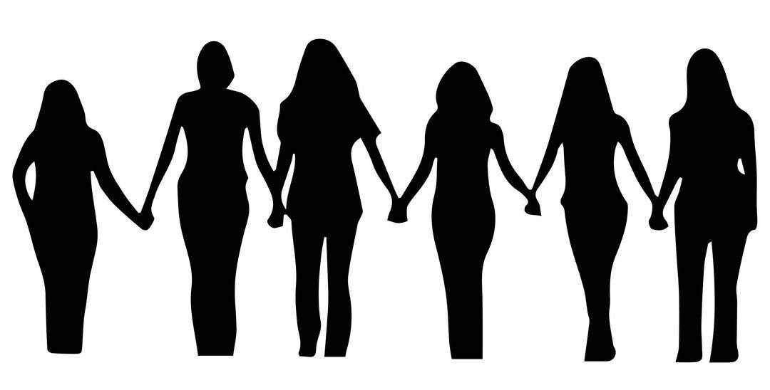 Women Group .SVG File for Vinyl Cutting - Etsy